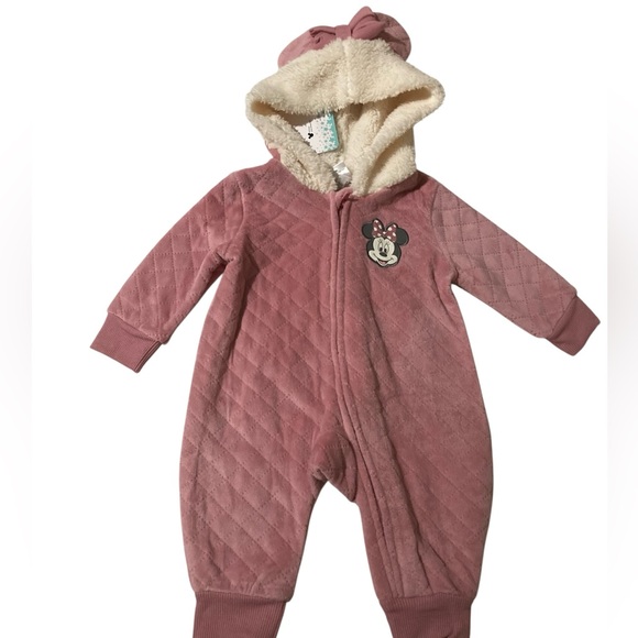 Disney | One Pieces | Disney Baby Pink Minnie Mouse One Piece Nwt ...